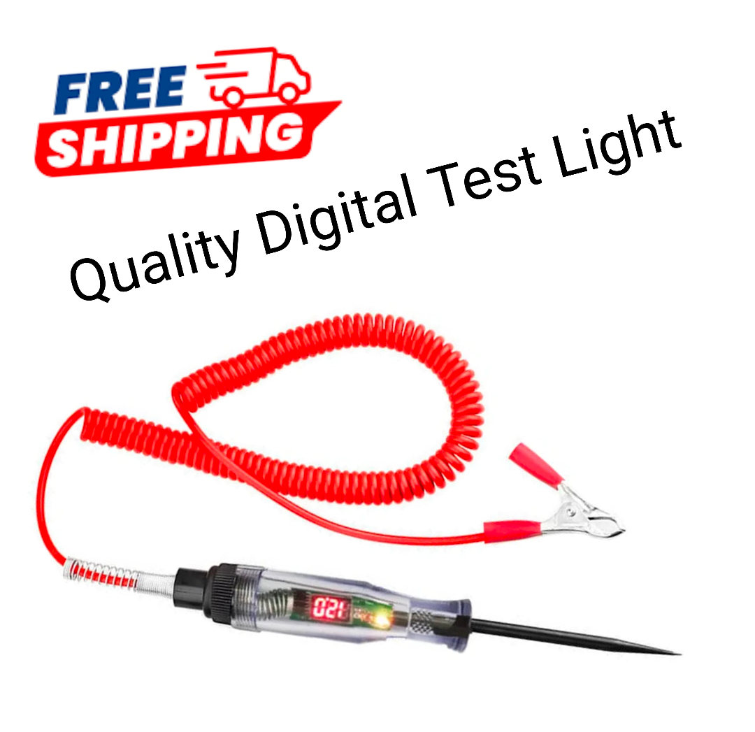 Free Shipping: High accuracy digital test light – Diagnostics Garage